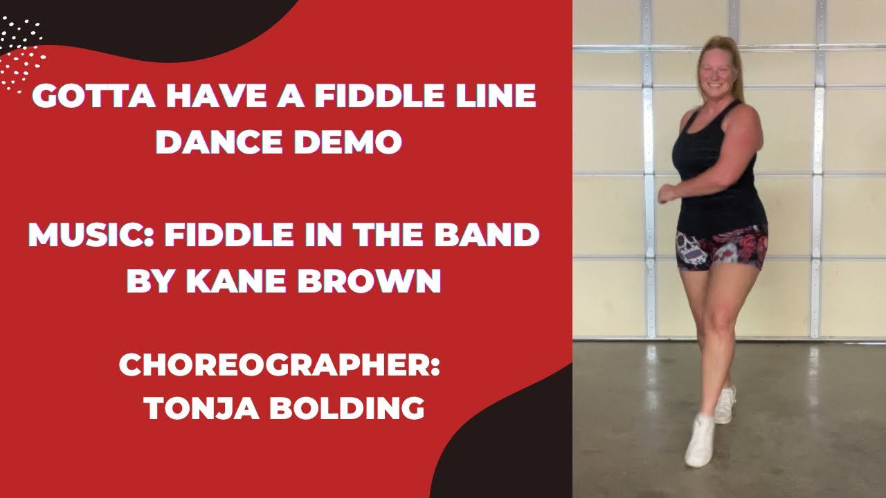 Gotta Have A Fiddle Line Dance Demo - YouTube