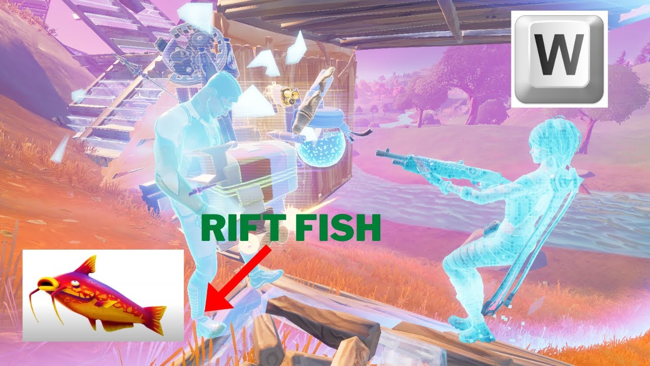 Using the Rift Fish to W-key enemies -Fortnite - YouTube