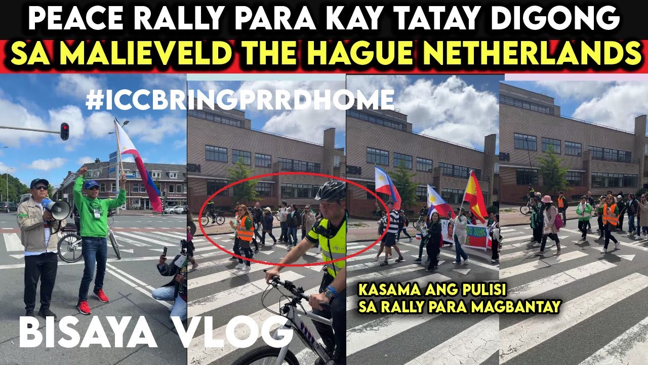 👊KABABAYAN NAG PEACE RALLY MULI SA THE HAGUE NETHERLANDS DI TITIGIL ...