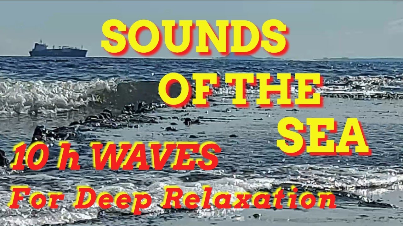 The Sound Of The Waves / 10 Hours Of Wave Sounds - YouTube