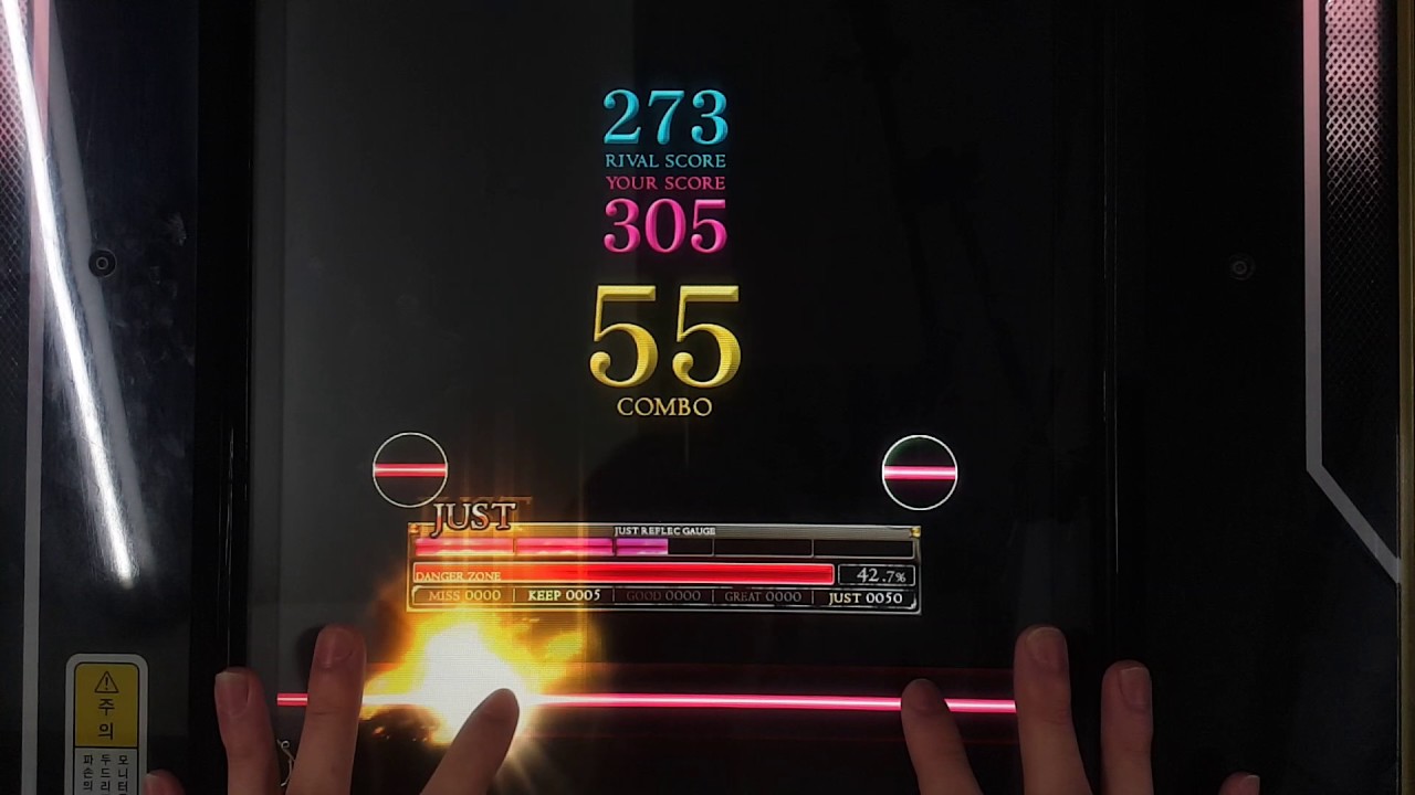 [REFLEC BEAT 悠久のリフレシア] [3] トキメキストリーム (BASIC) 100.0% - YouTube