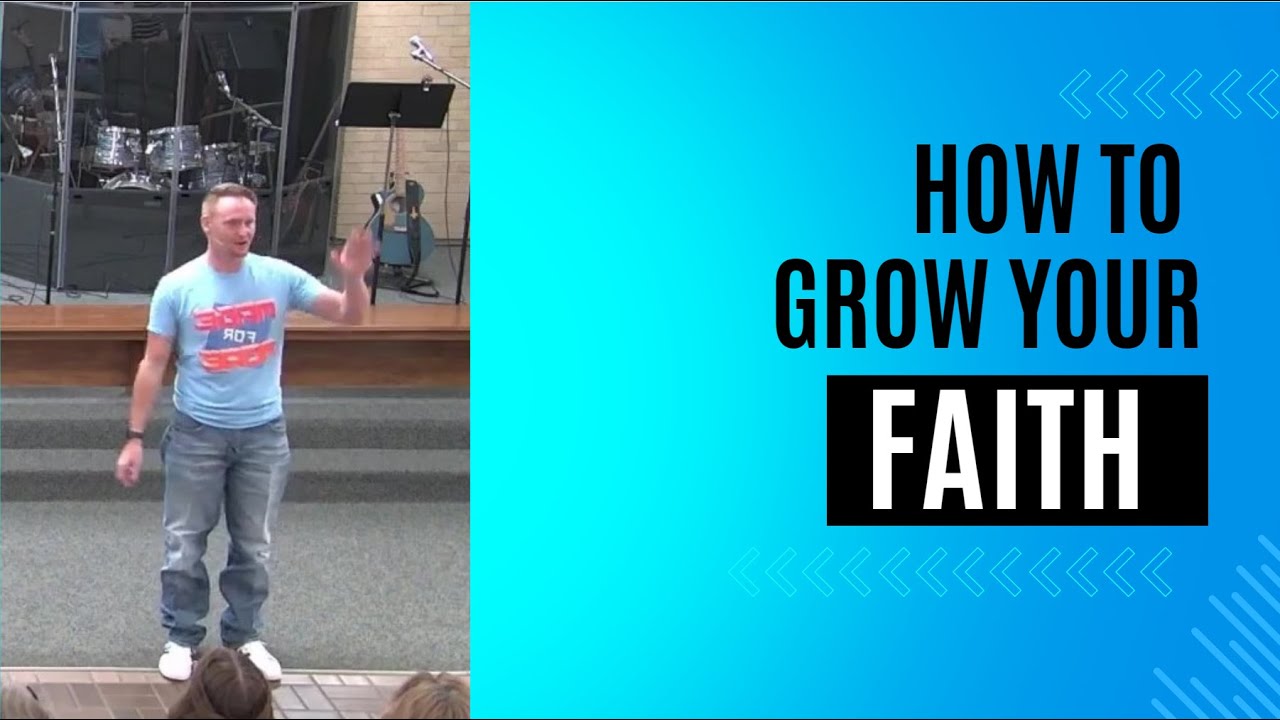 How to Grow Your Faith - Jason Lasher - YouTube