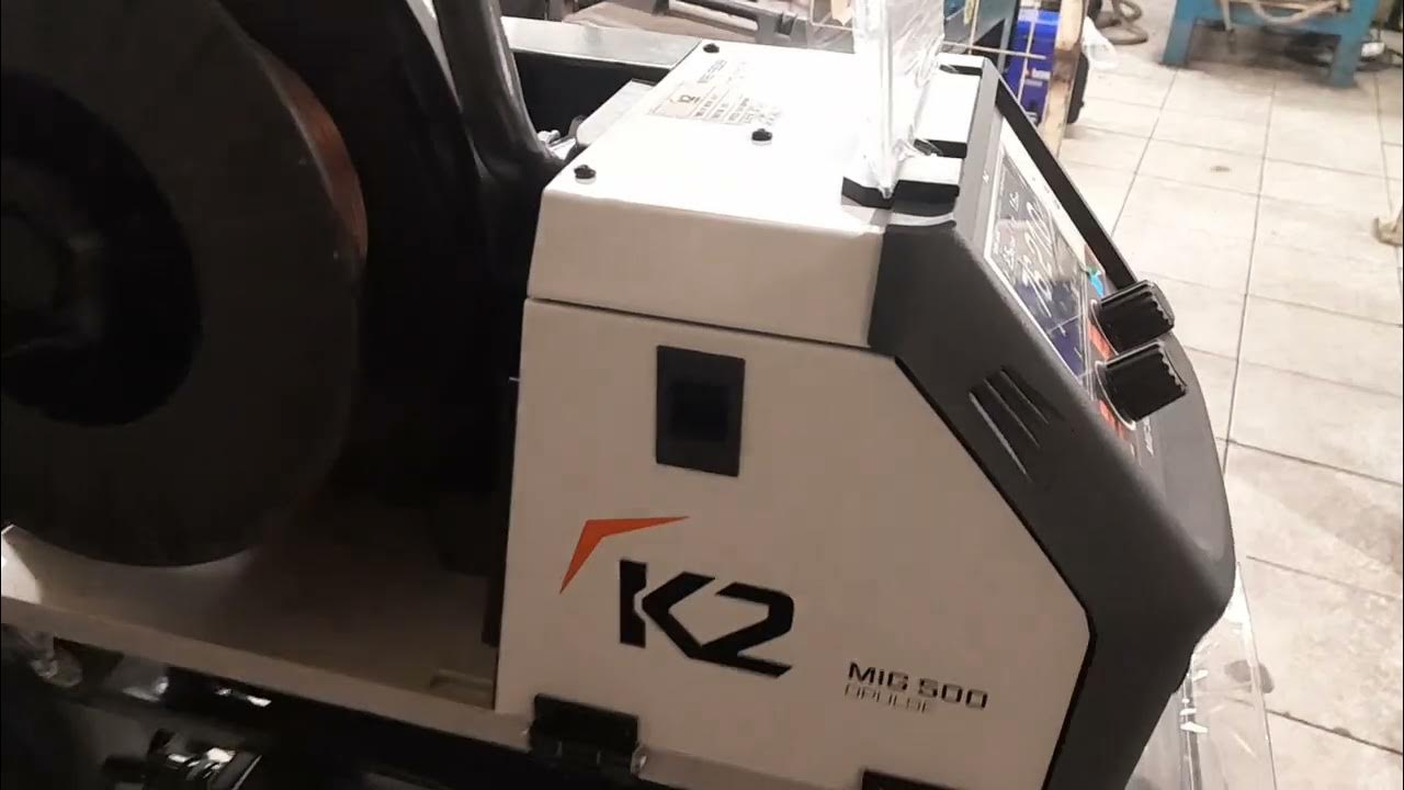 Kemppi K2 500 Pulse multiprocesso. - YouTube