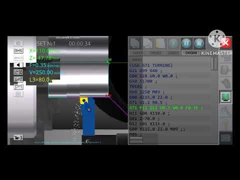 G71 Canned turning cycle - YouTube