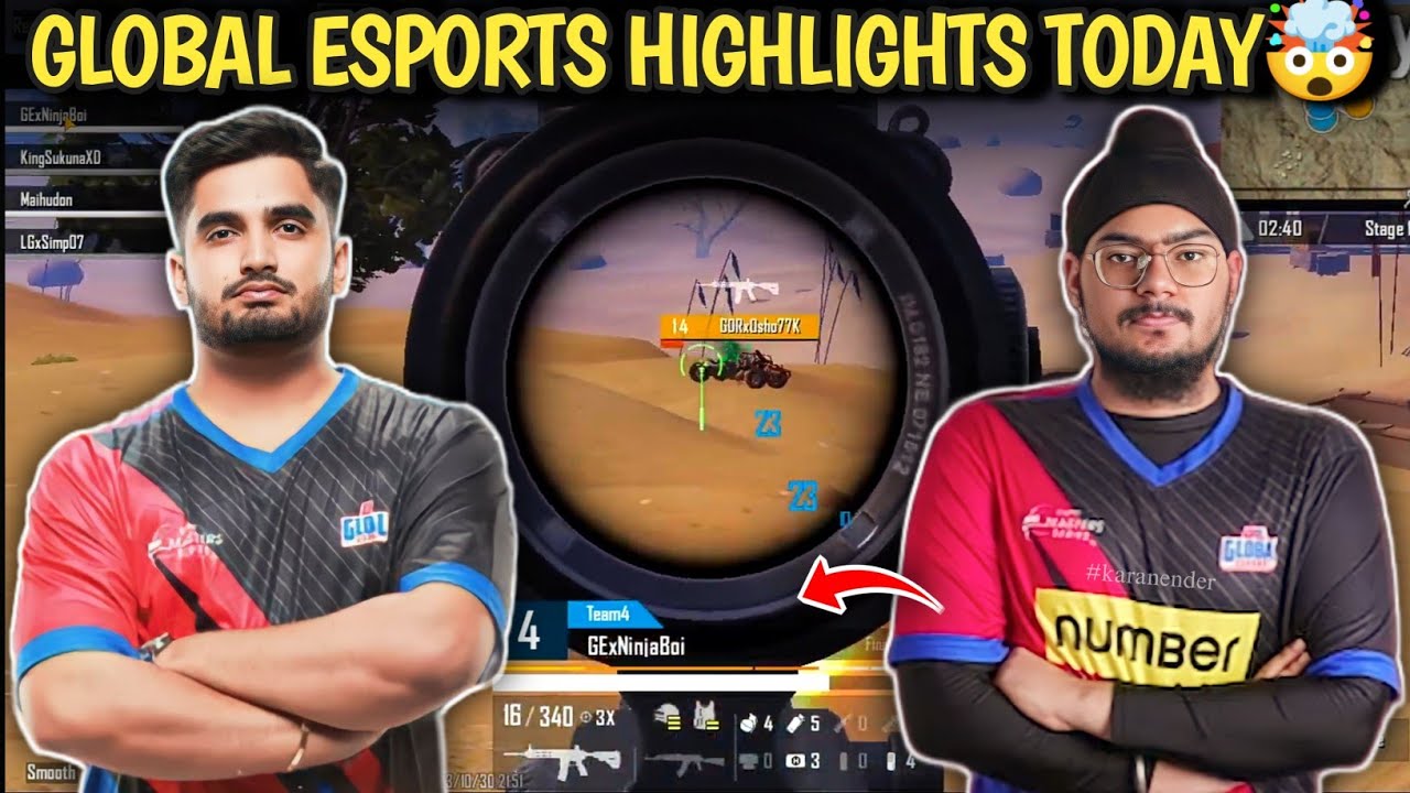 GLOBAL ESPORTS HIGHLIGHTS TODAY 🤯 GE LINEUP REVEAL 😱 GE MAVI COMEBACK 🔥 ...