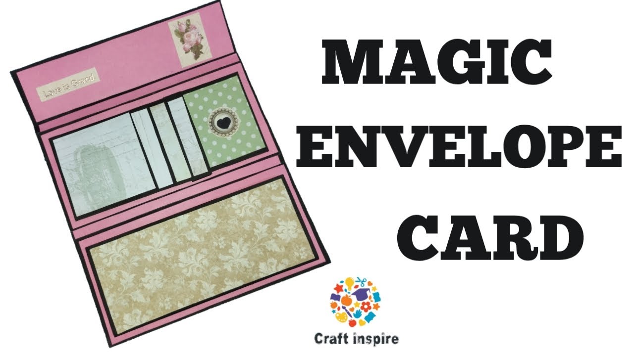 Magic Envelope Card Tutorial - By Craft Inspire - YouTube