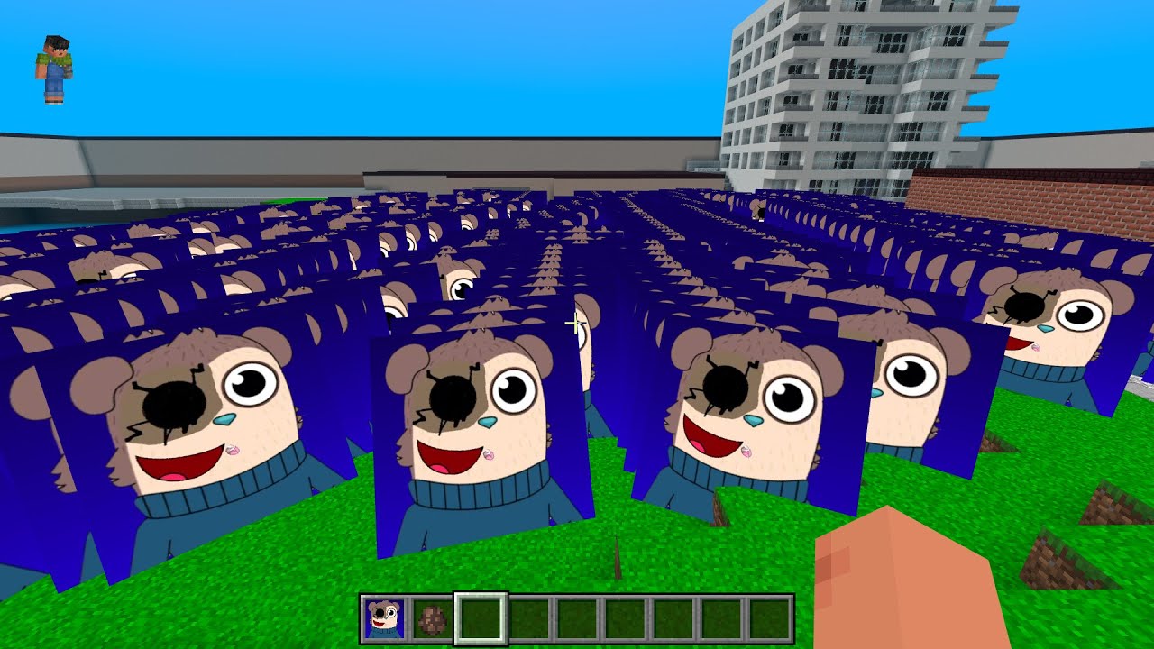 BlurFinger Nextbot Added | CUSTOM NEXTBOT Part 17 | MINECRAFT PE - YouTube