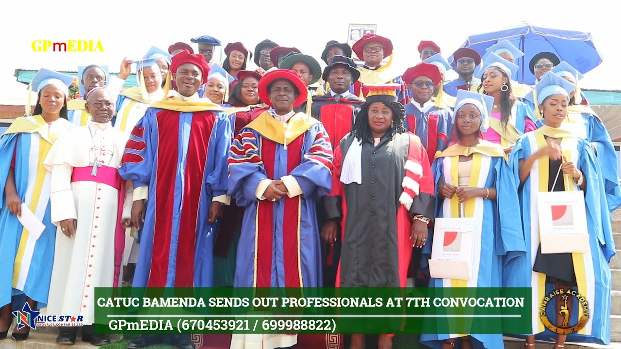 CATUC BAMENDA SENDS OUT PROFESSIONALS AT 7TH CONVOCATION 🎓 - YouTube