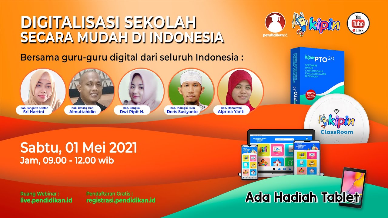 ️ Digitalisasi Sekolah Secara Mudah dan Murah di Indonesia, Solusi PJJ ...