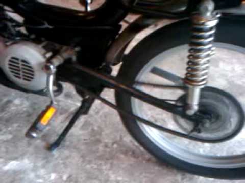 Minarelli gadabout 50cc first start - YouTube