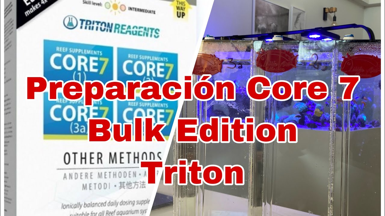 Preparación Core 7 - Bulk Edition - Triton - YouTube