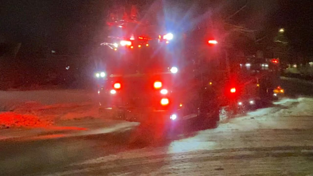 (Brand New!!!) Lansdowne Fire Company - Truck 19 Responding - YouTube
