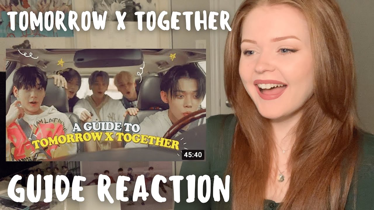 a guide to txt (2021) Reaction! - YouTube