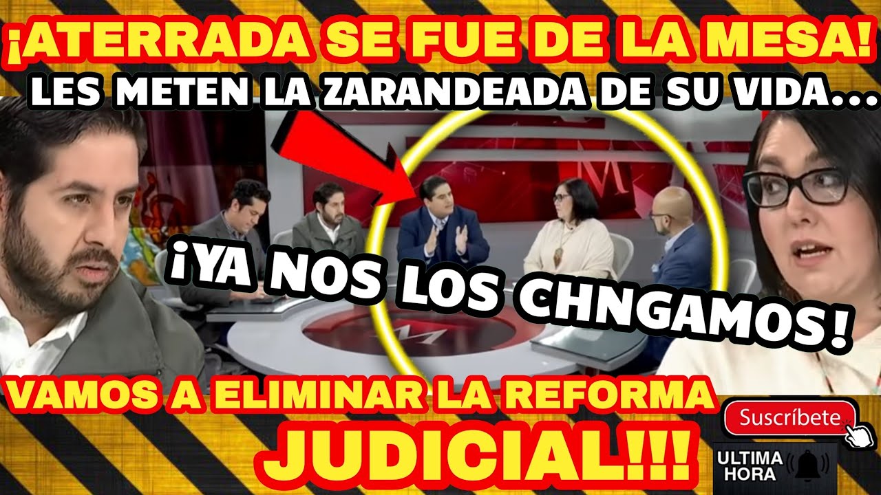 ¡ATERRADA SE FUE DE LA MESA! - YouTube