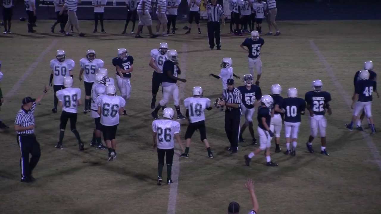 2012 Utley Wolves 7th Grade vs Wylie Burnett - YouTube
