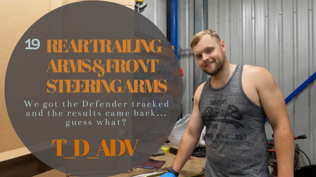 Rear trailing arms + Front steering arms - Land Rover Defender - YouTube