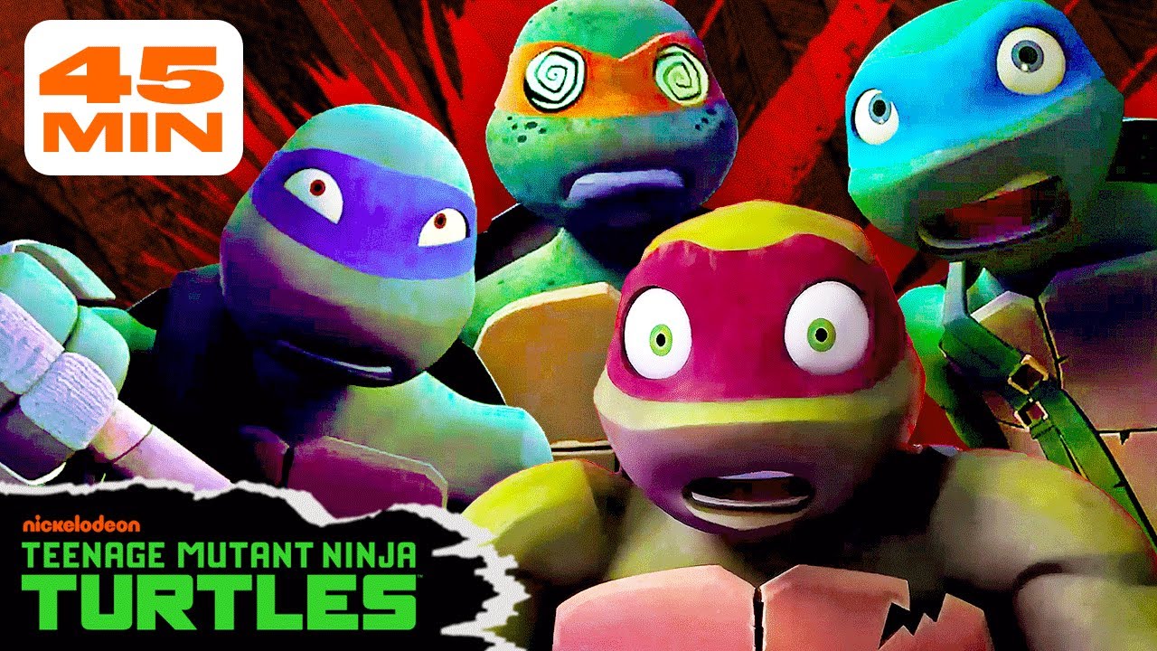 45 MINUTES of Ninja Turtle Knock-Outs! 😱 | Teenage Mutant Ninja Turtles ...