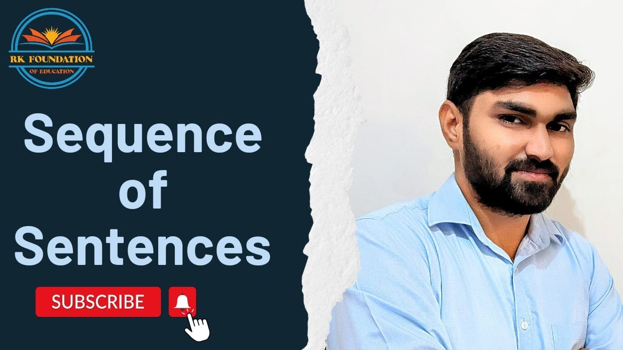Sequence of Sentences | Sentence Rearrangement | Para Jumbled | English ...