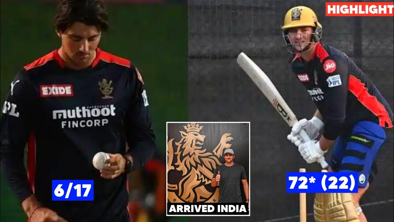 Watch : Tim David Brilliant Batting in RCB IPL 2025 Practice Match ...