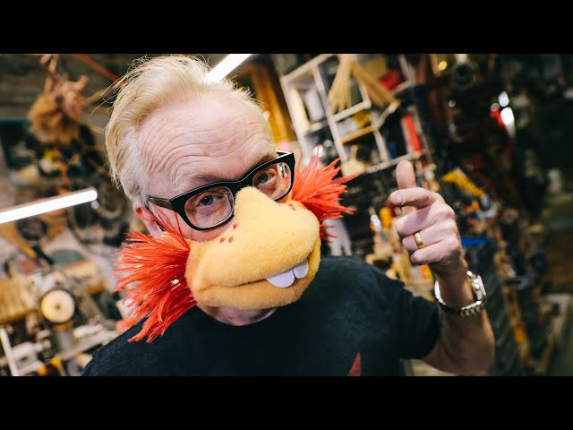 Ventriloquist Mask With Moving Mouth