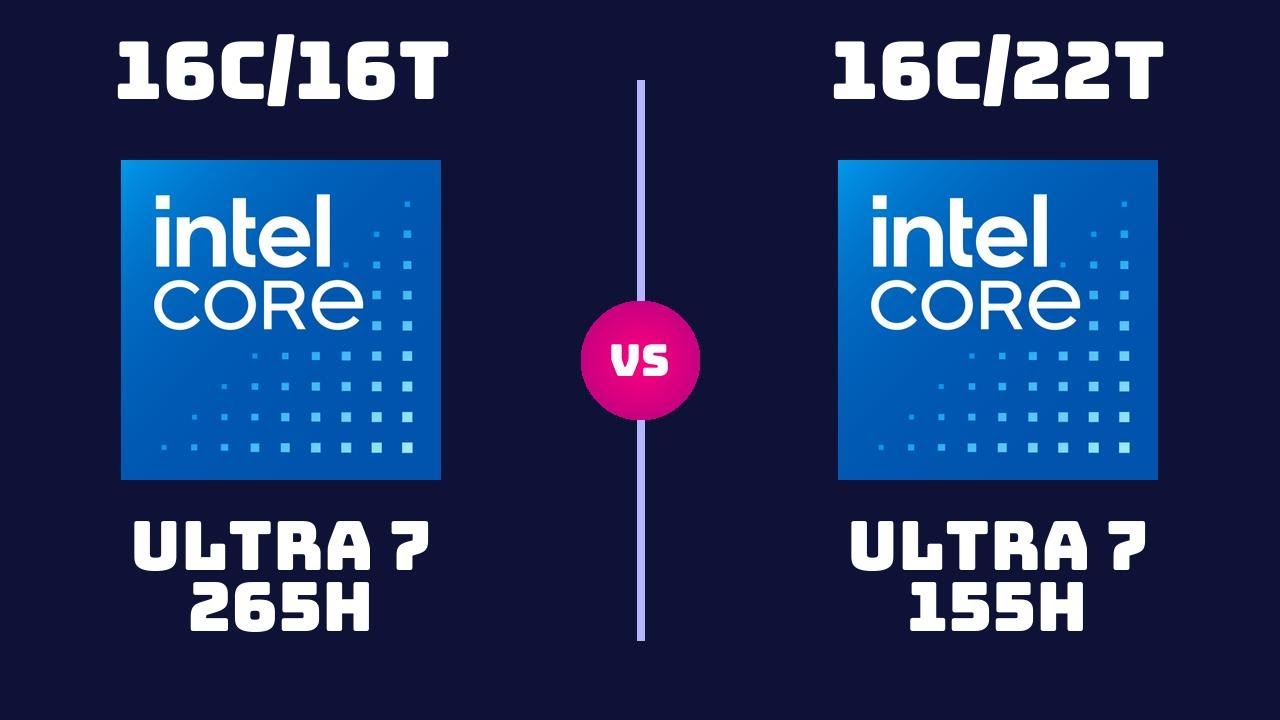 Intel Core Ultra 7 265H vs Ultra 7 155H – CPU Benchmark Comparison ...