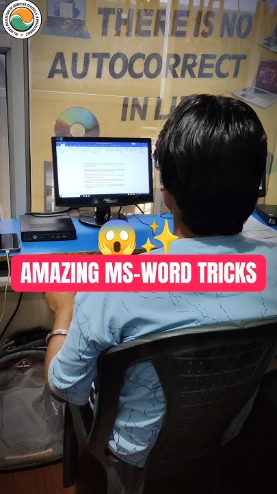 Amazing Ms-Word Tricks😱 #shorts #youtubeshorts #viral #shortsfeed #computer #explore #amazing # ...