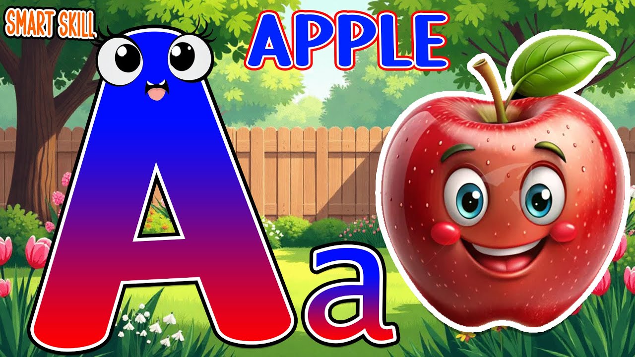 Let’s Learn ABC! 🎵 Cartoon Phonics Song for Kids| Learn Letters ...