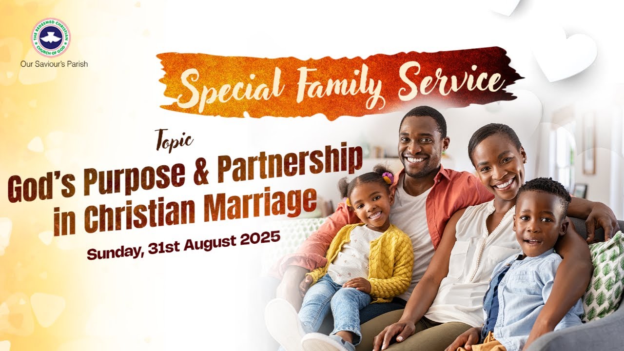 FAMILY SUNDAY SERVICE | GOD'S PURPOSE AND PARTNERSHIP IN CHRISTIAN ...