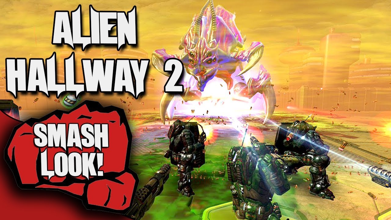 Alien Hallway 2 Gameplay - Smash Look! - YouTube