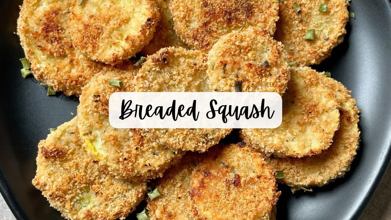 Breaded Squash - YouTube