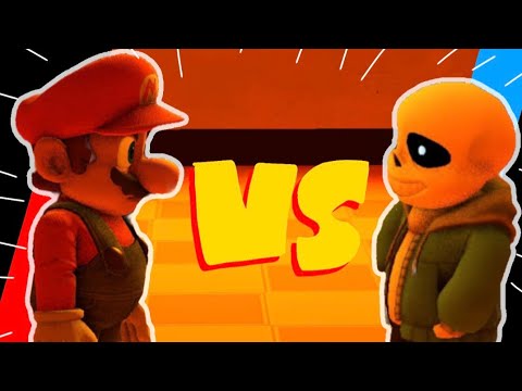Mario Vs Sans [SFM] | CGG | Crazybro - YouTube