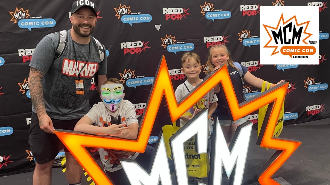 MCM COMIC CON LONDON 2023 || THE WILLIAMS FAMILY - YouTube
