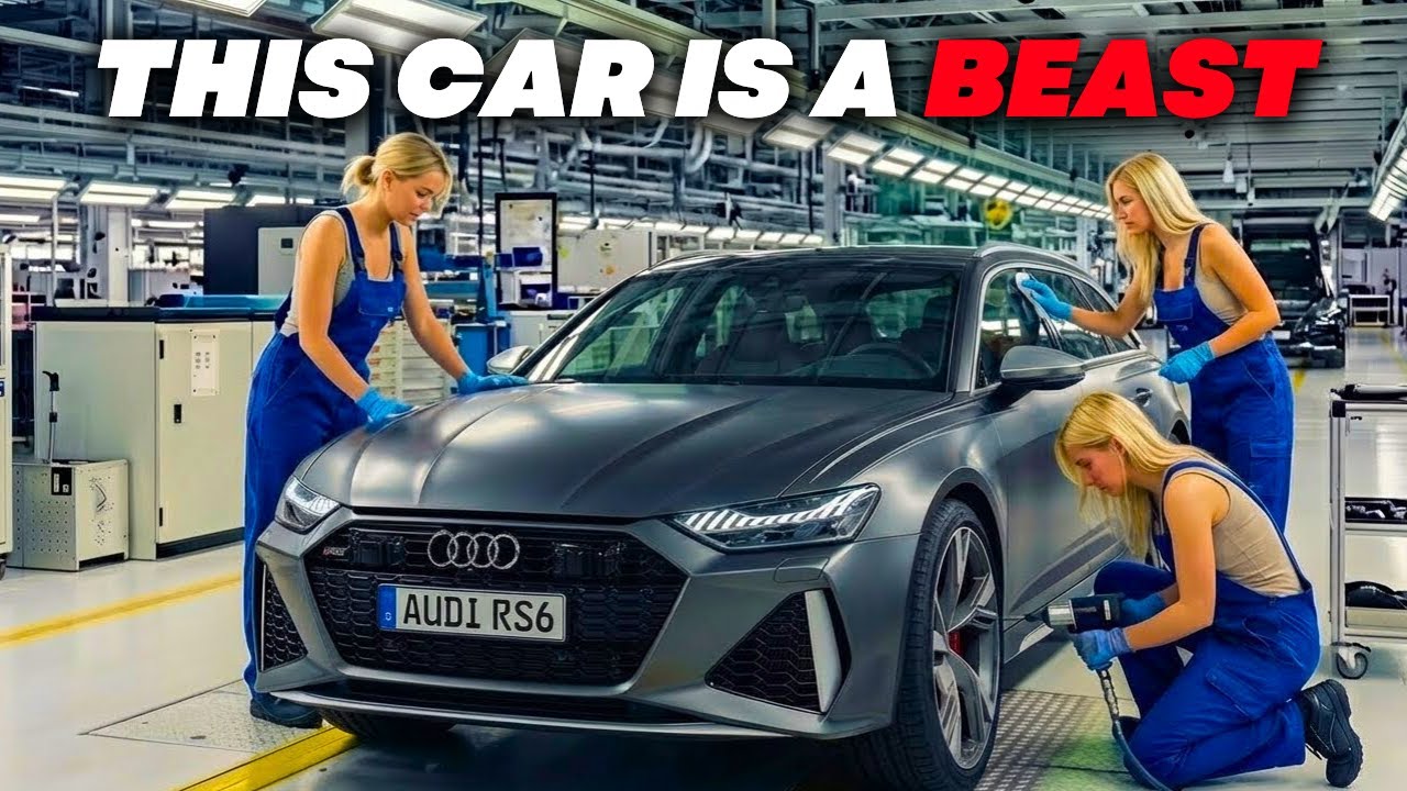 Inside the AUDI RS6 Factory: Building the World's Most Powerful Car ...
