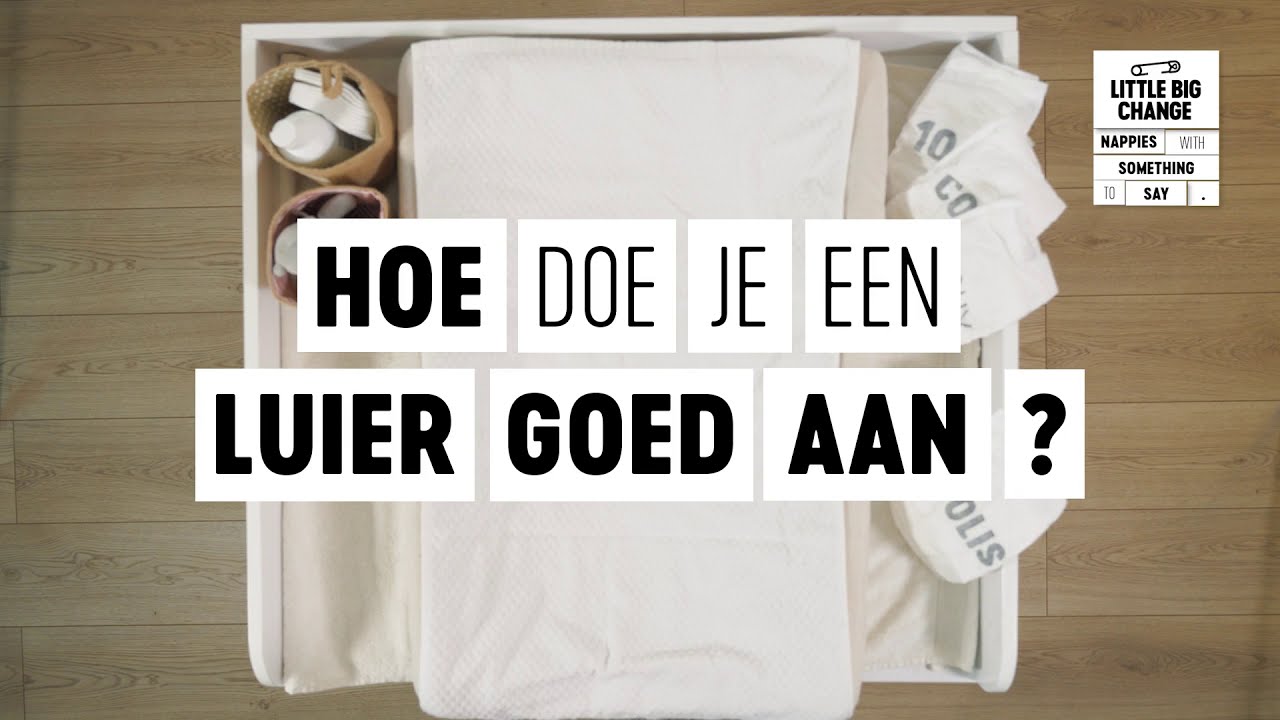 Luier verschonen baby - Hoe verschoon je een luier? - Little Big Change ...