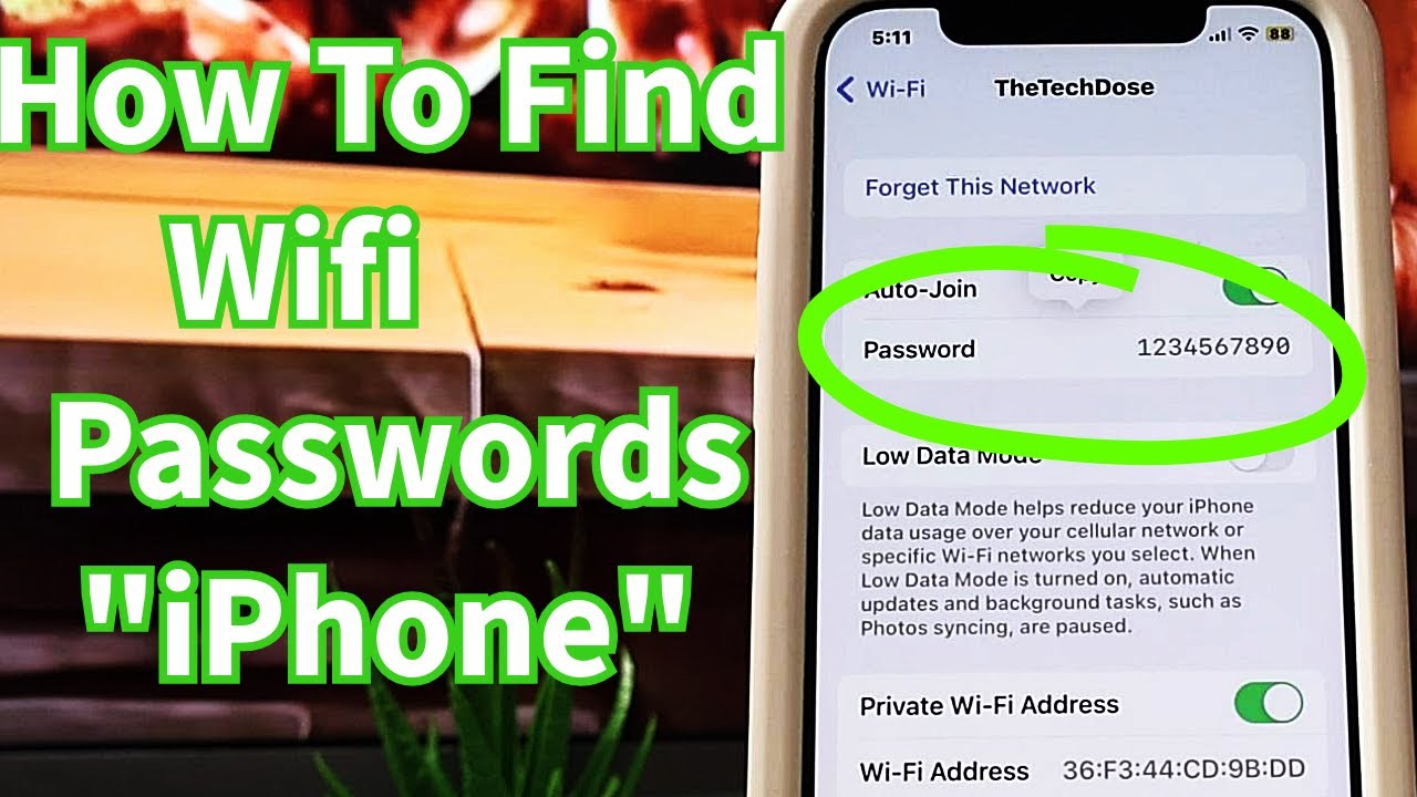 How To Find WiFi Passwords on iPhone - YouTube