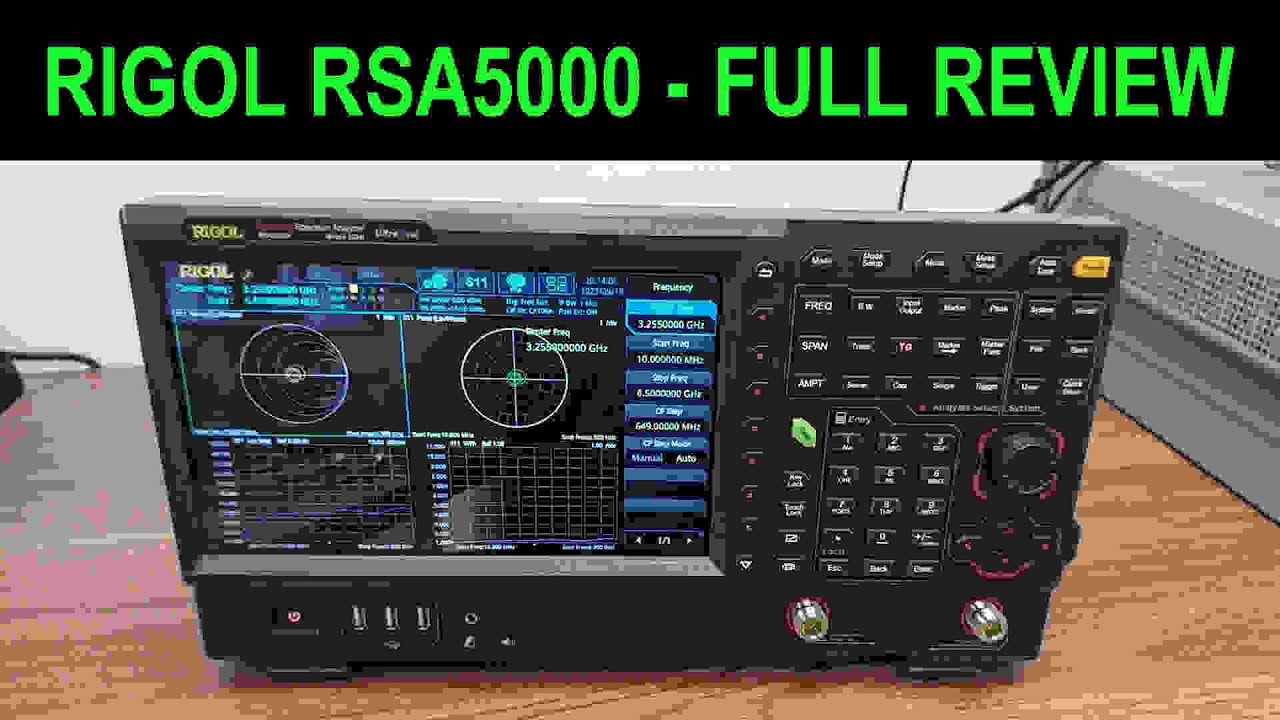 RIGOL RSA5000 Spectrum Analyzer and VNA - IoT, WiFi, LoRaWAN, Bluetooth ...