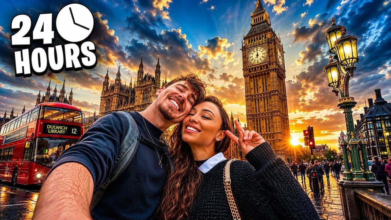 24 Hours Eating in London - YouTube