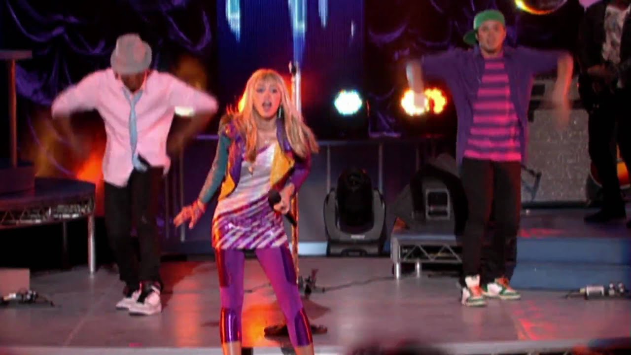 Hannah Montana music video - lets do this - YouTube