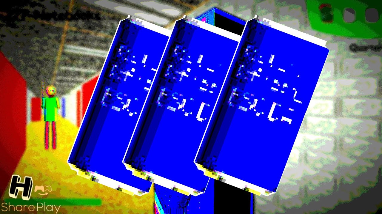 USING EVERY SODA: Baldi's Basics Part 4 - SharePlay - YouTube