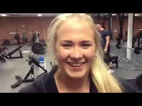 Sarah Backman - The Most Beautiful Female Armwrestler - YouTube