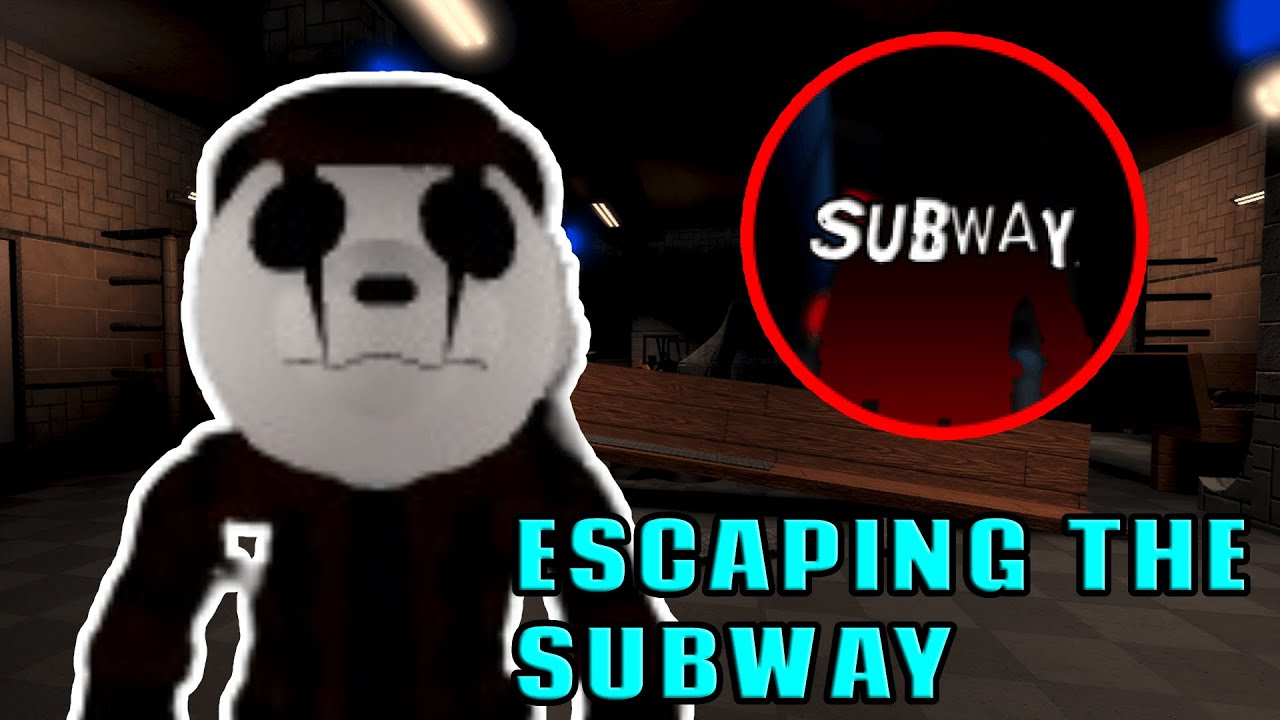 Escaping Subway - Chapter 2 In Piggy Lost Ones | Roblox - YouTube