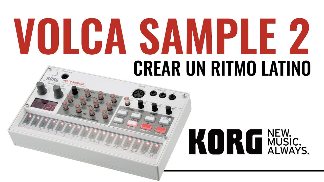 SAMPLER DIGITAL KORG VOLCA SAMPLE 2 | Yamaki SAS - YouTube