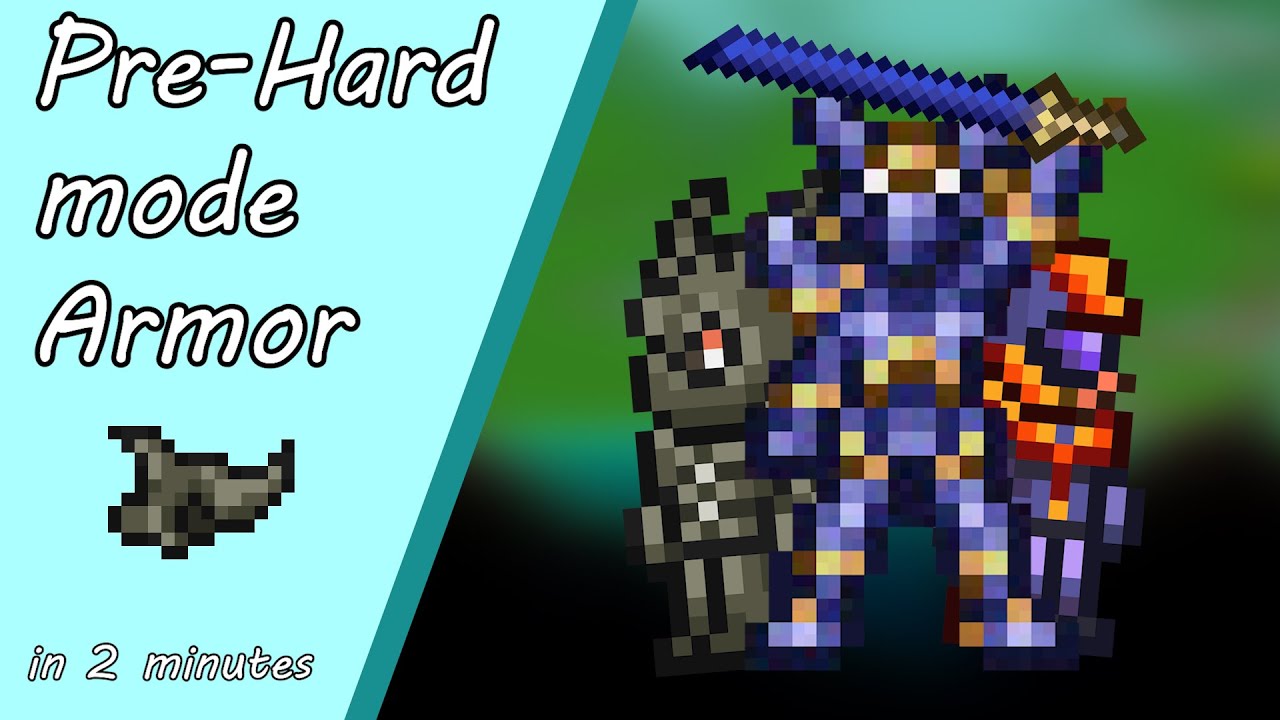 Armor in a Nutshell (Pre-Hardmode) - Terraria - YouTube