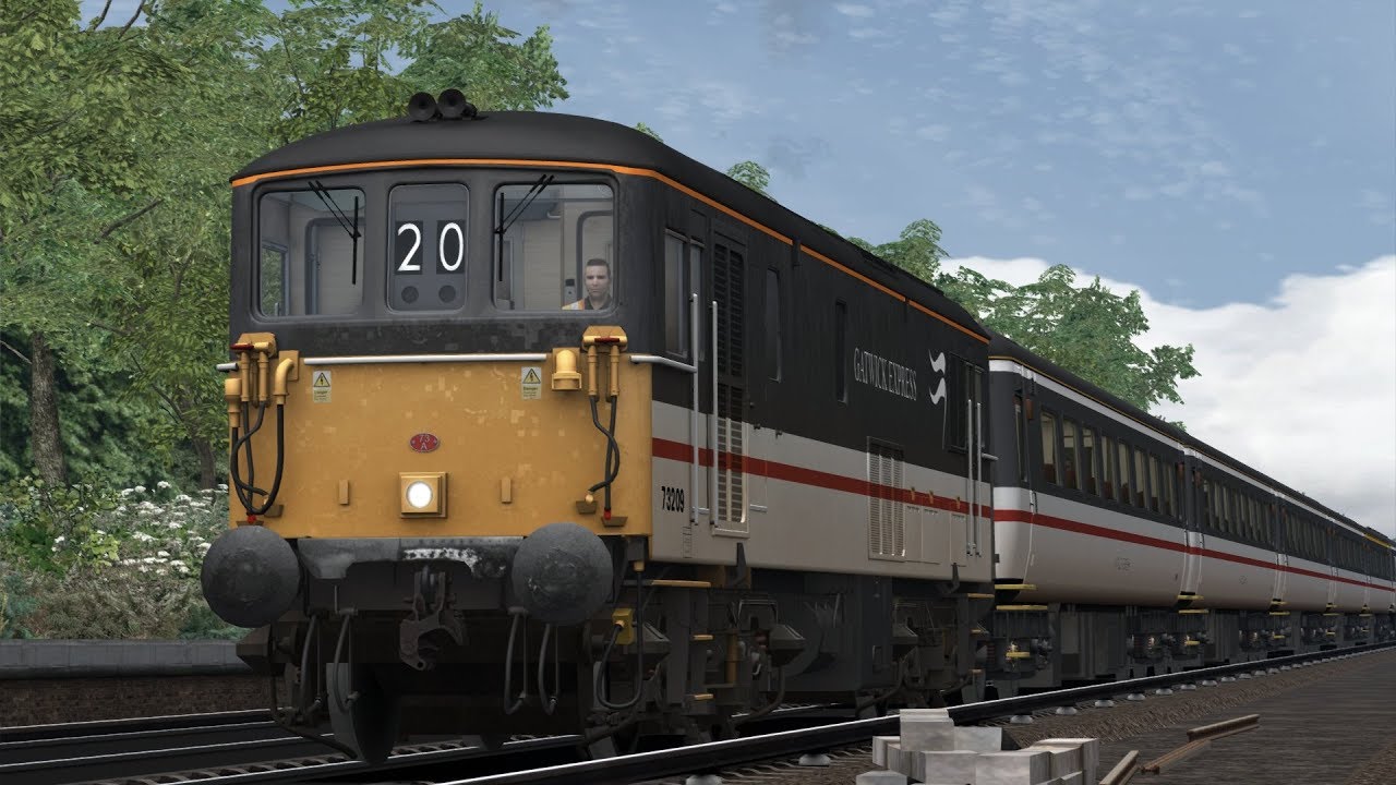 Train Simulator 2017: Class 73 Victoria-Gatwick - YouTube