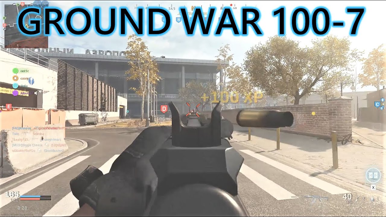 CoD: MW Ground War (100-7) PC HD Gameplay - YouTube