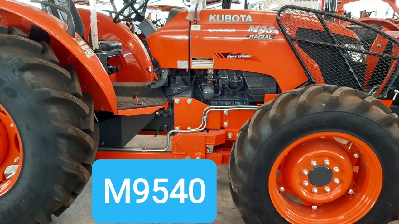คูโบต้า M9540 - YouTube