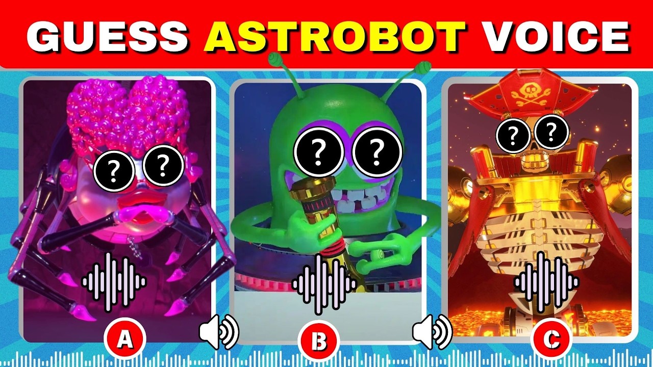 ULTIMATE Astro Bot Voice Challenge! | Guess All Astrobot Monsters ...