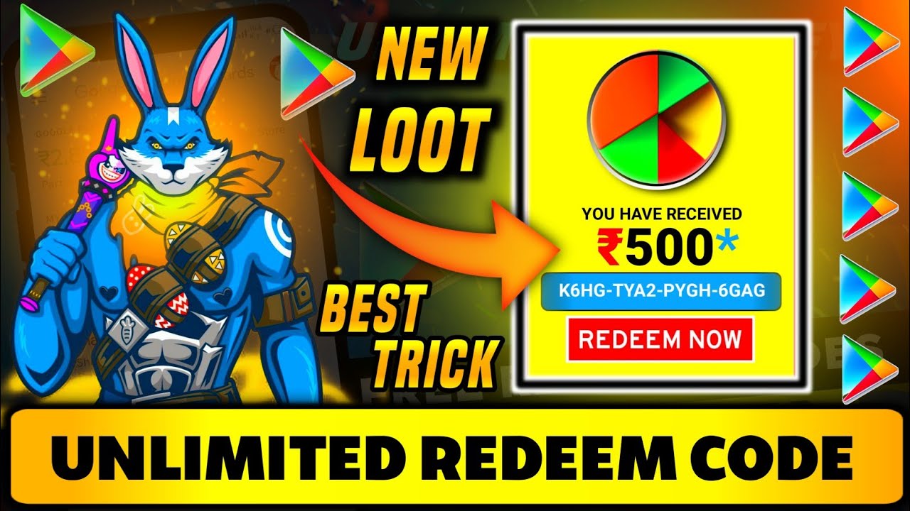 Best FREE REDEEM CODE Loot TRICK | Google Play Gift Card Earning App ...