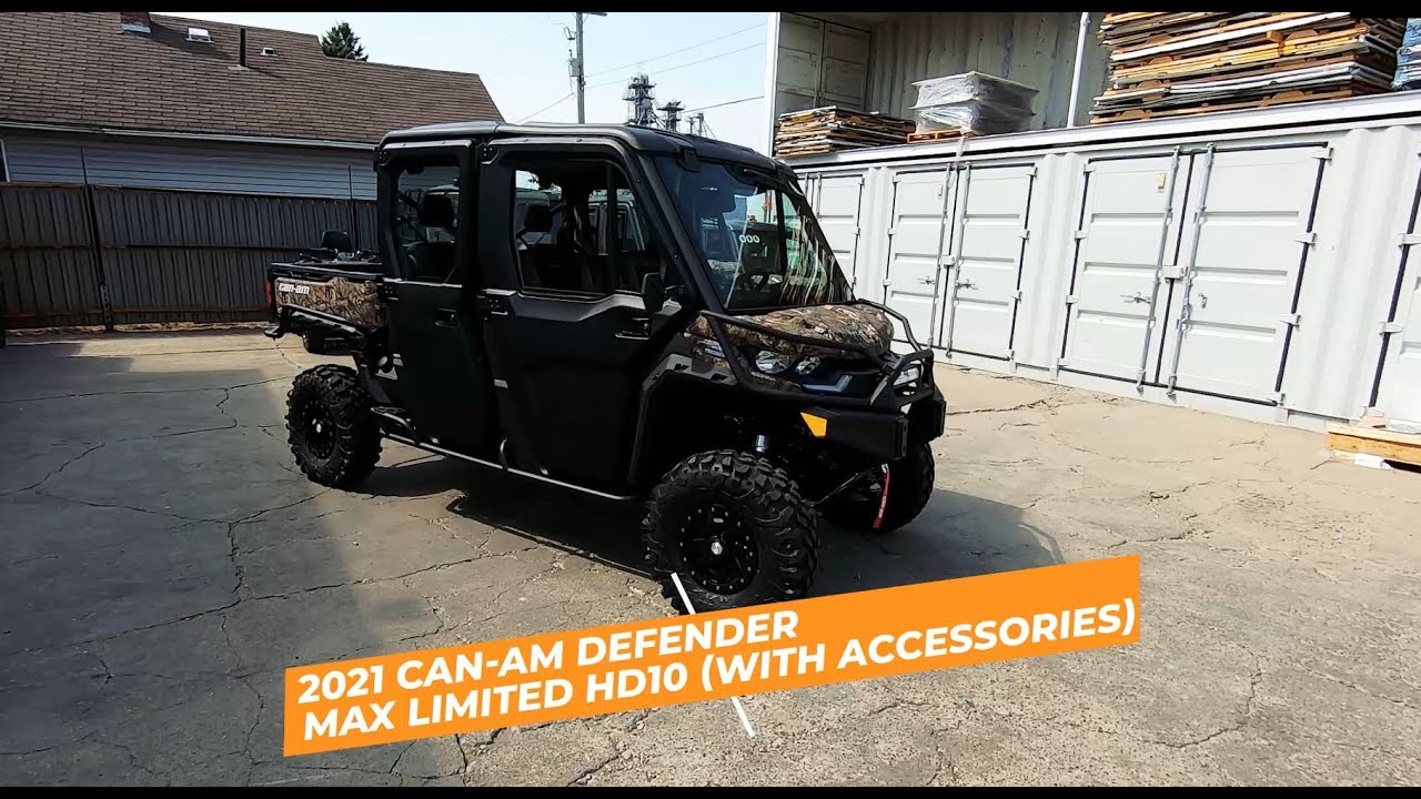 Can-Am Side-By-Side - 2021 Can-Am Defender Max Limited HD10 - Edmonton ...