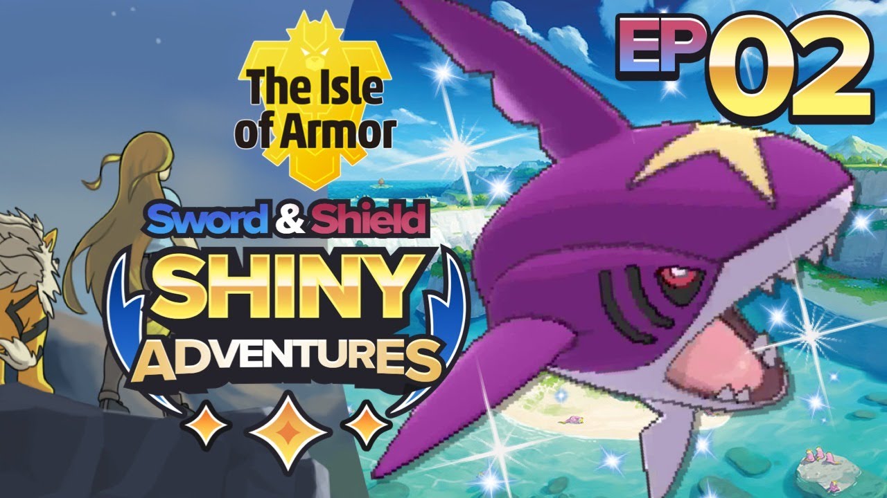 Shiny Hunting Sharpedo! Pokemon Shield Isle of Armor - YouTube